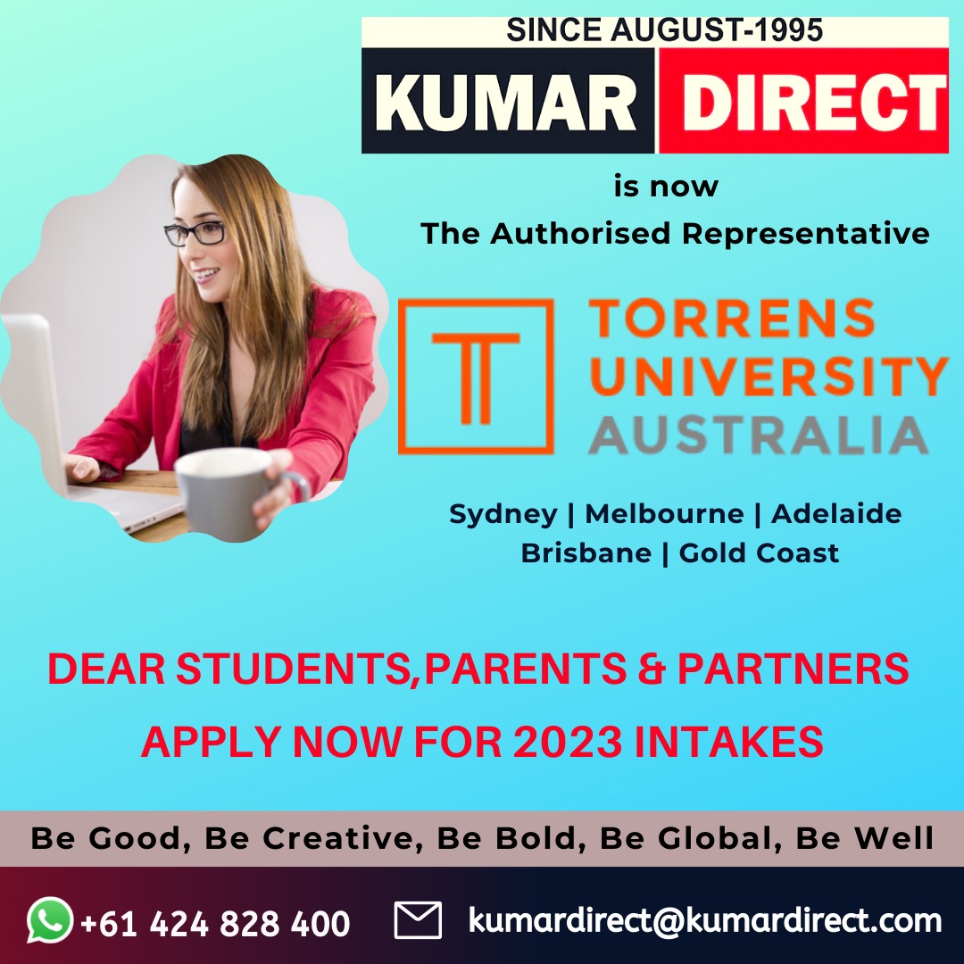 Torrens University Australia Courses & Fees - IELTSNPTE